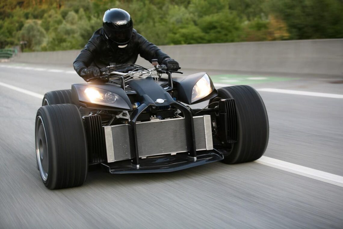 Wazuma V8M Powered Trike