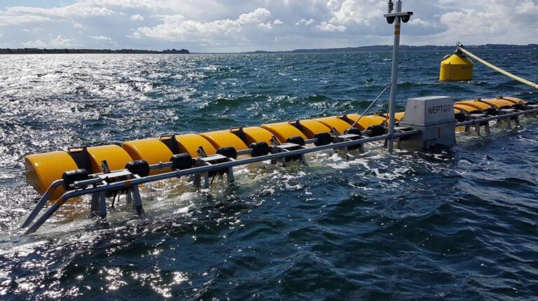 Weptos Floating Energy Converter Turns Waves into Electricity